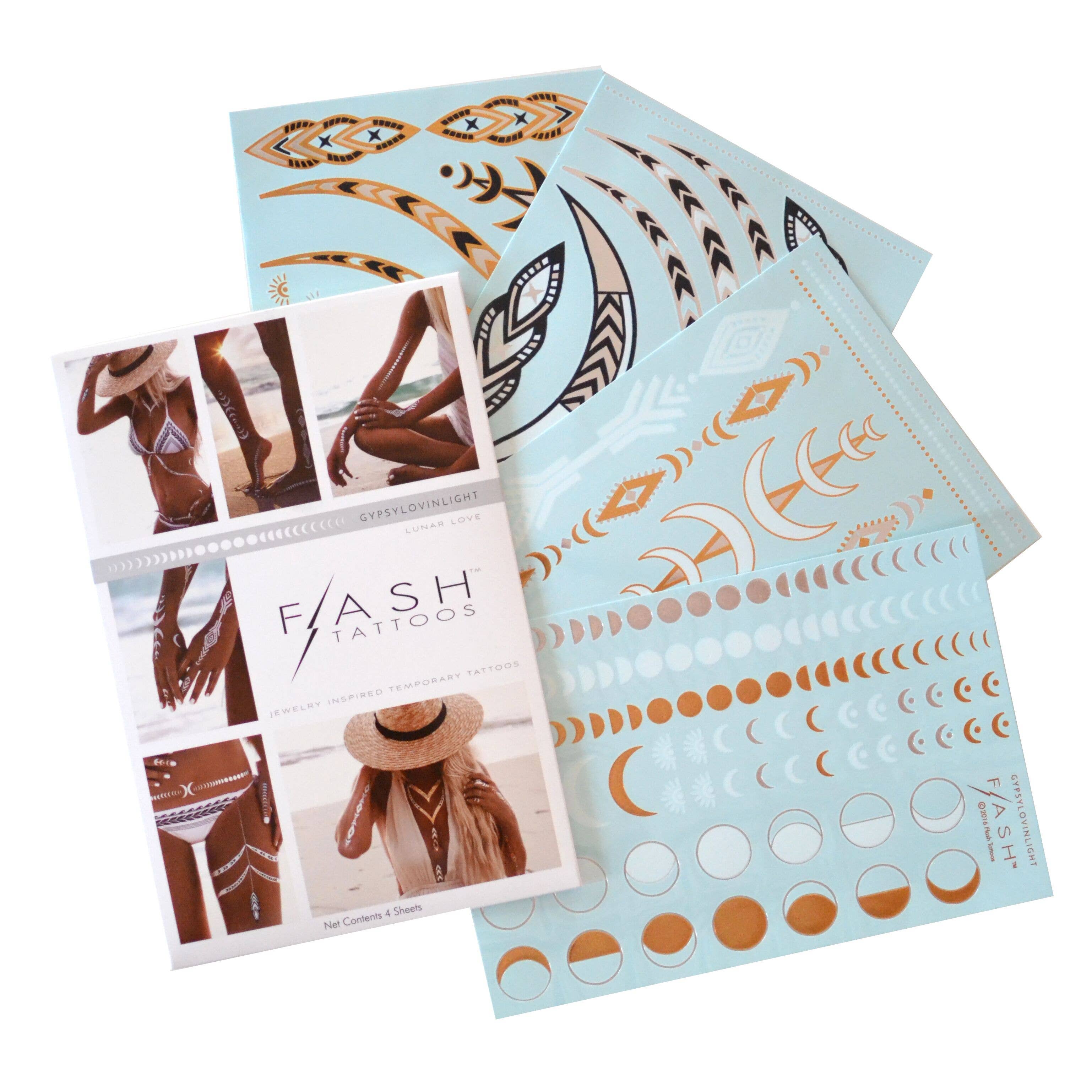 Lunar Love Temporary Tattoo – Splendor Beauty Emporium