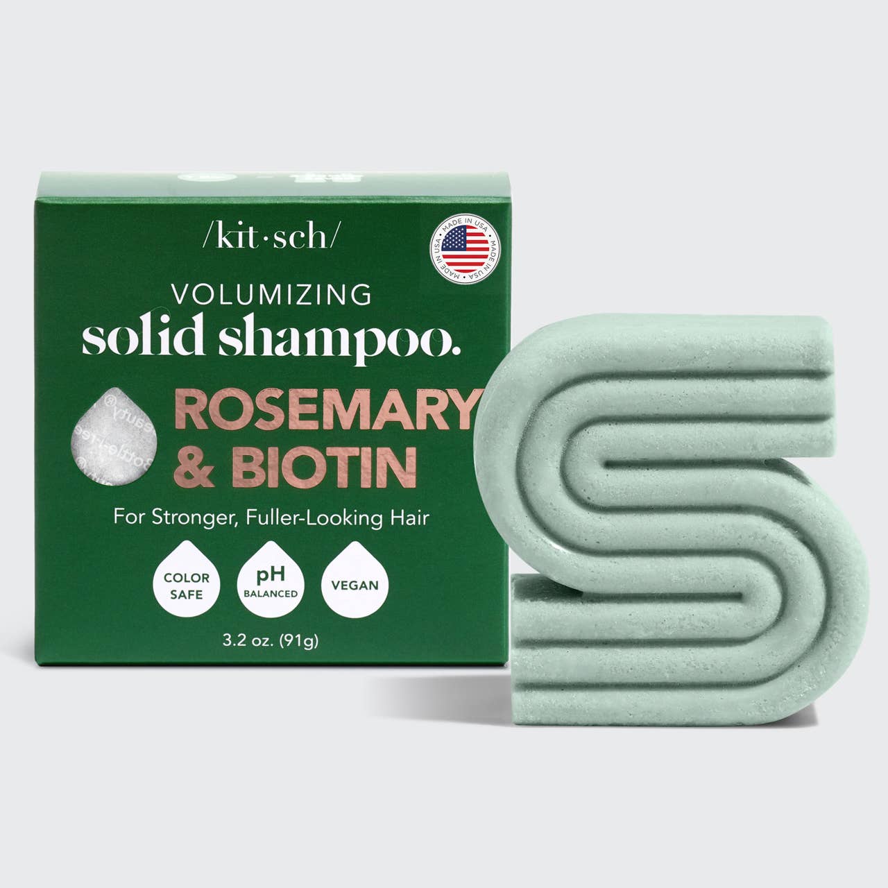 Solid Shampoo Bar-Rosemary & Biotin Volumizing – Splendor Beauty Emporium